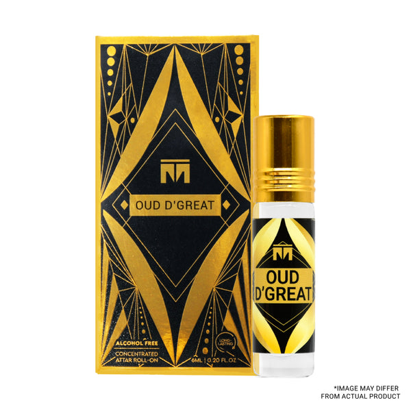 Oud D’Great – Attar Roll-On – 6ml – Dubai Perfumes Connect
