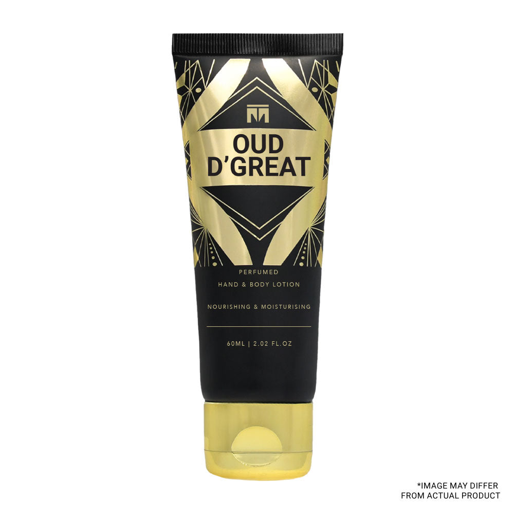 Oud D’Great – Hand & Body Lotion – 60ml – Dubai Perfumes Connect